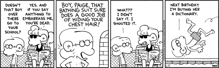 From the Archives: Summer Comics | FoxTrot Comics by Bill Amend