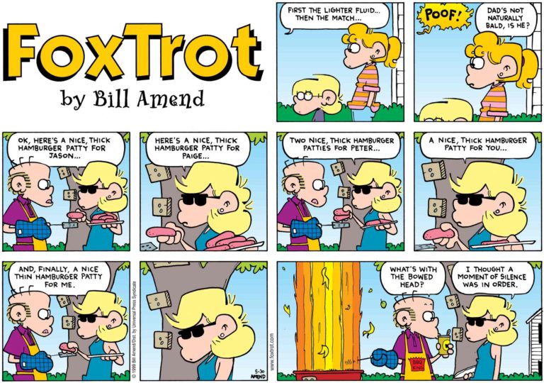 From the Archives: Summer Comics | FoxTrot Comics by Bill Amend