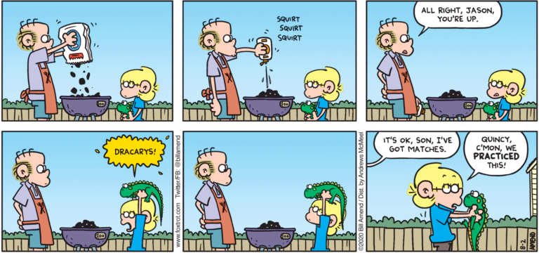 "Firestarter" | Game of Thrones - Quincy - Summer | FoxTrot Comics by ...