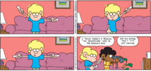 "Wii Semaphore" | Nintendo | FoxTrot Comics by Bill Amend