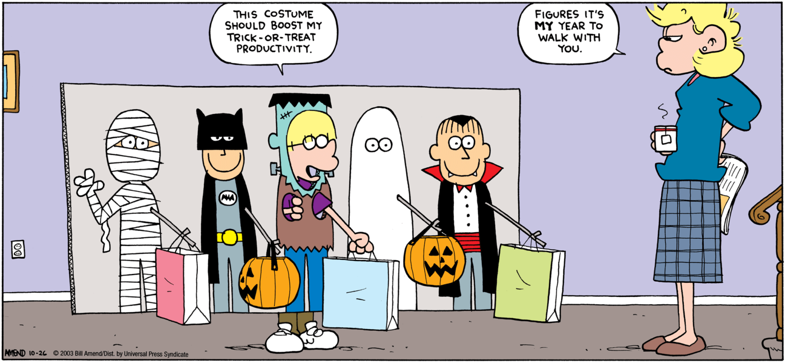 "From the FoxTrot Archives: Halloween Comics" | FoxTrot Comics by Bill ...
