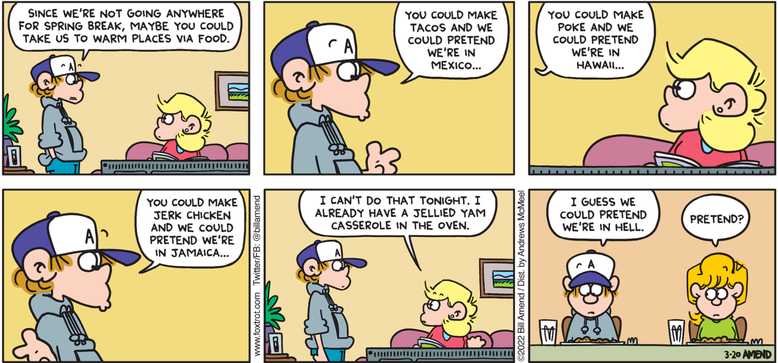 FoxTrot Comics by Bill Amend
