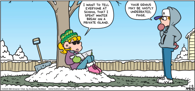 FoxTrot Comics by Bill Amend