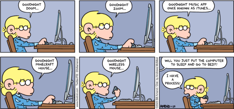 FoxTrot Comics by Bill Amend
