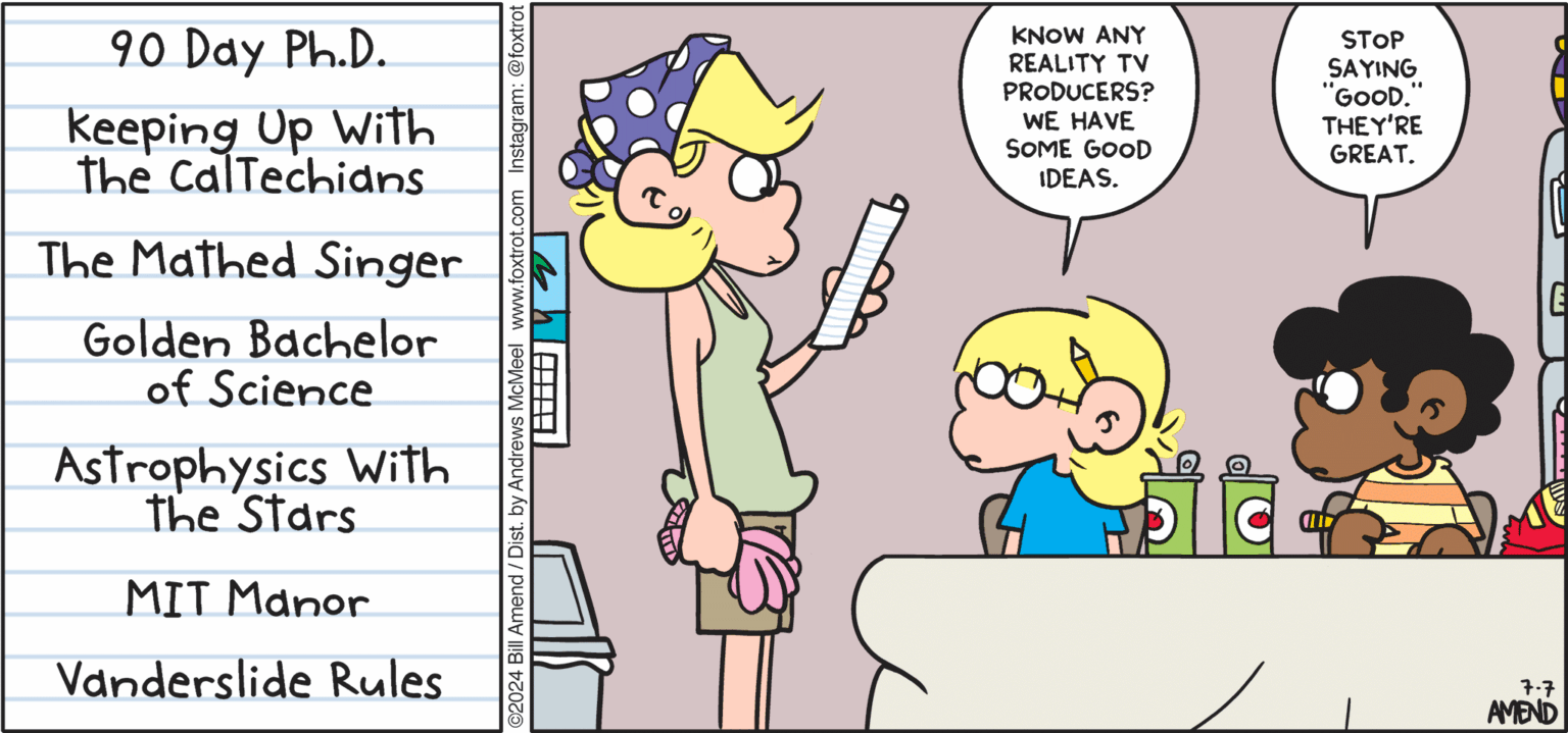 FoxTrot Comics by Bill Amend