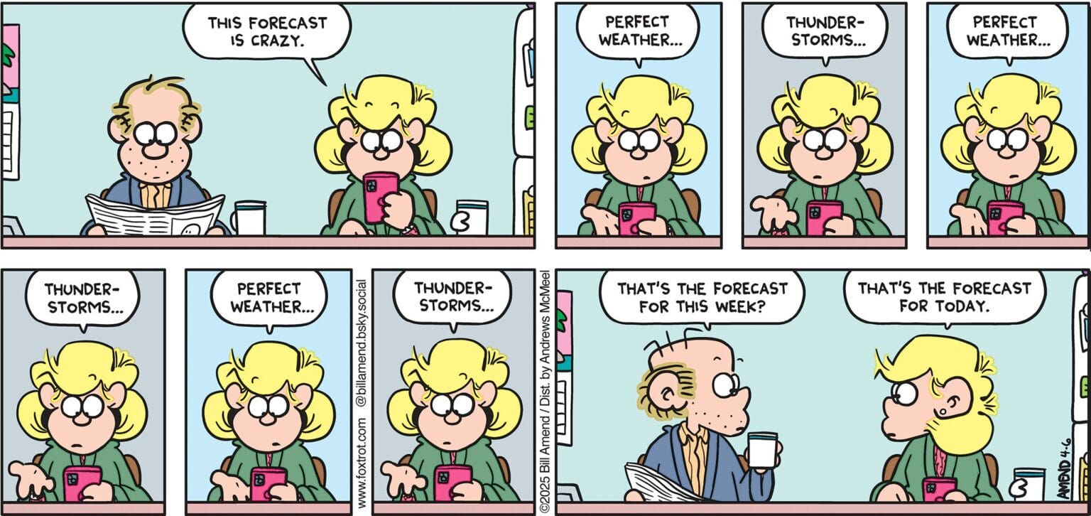 2025 | FoxTrot Comics by Bill Amend