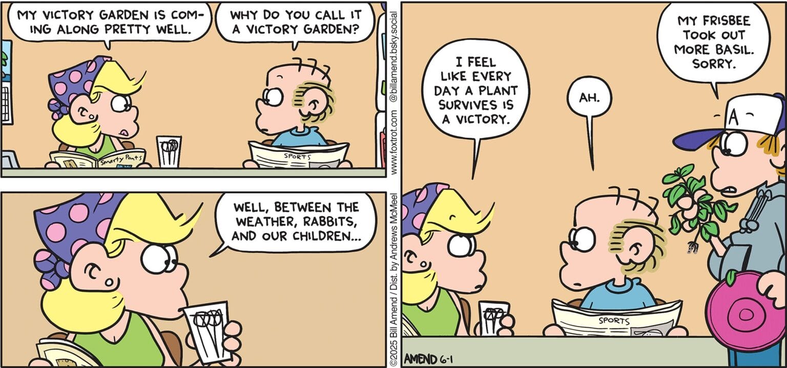 2025 | FoxTrot Comics by Bill Amend