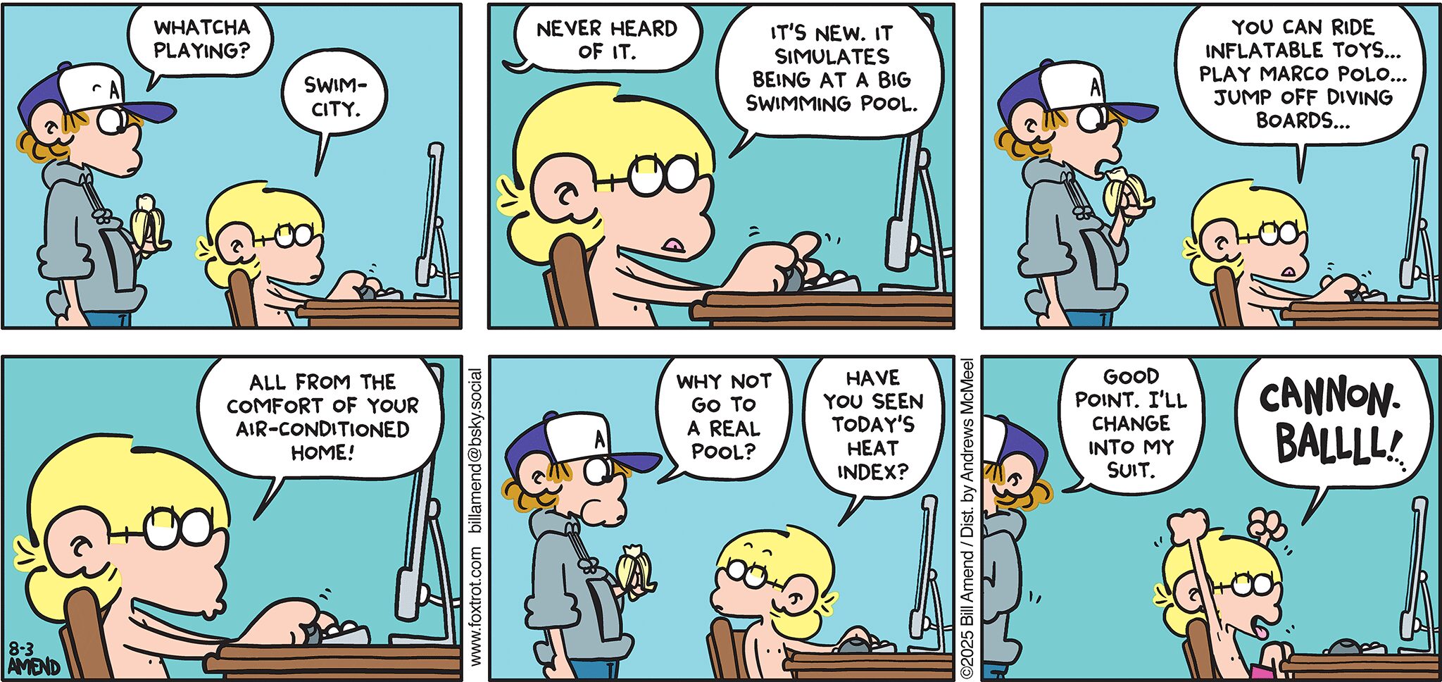2025 | FoxTrot Comics by Bill Amend