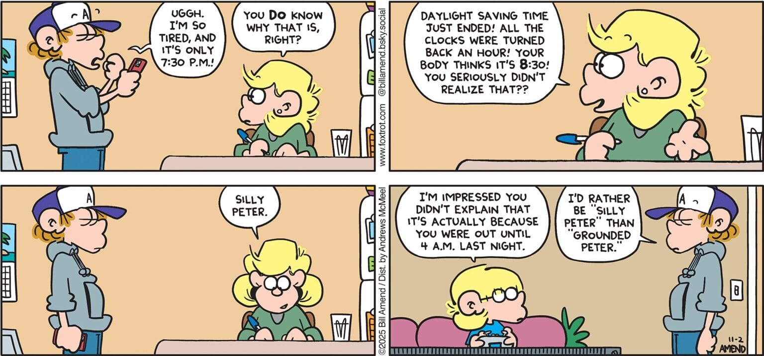 2025 | FoxTrot Comics by Bill Amend