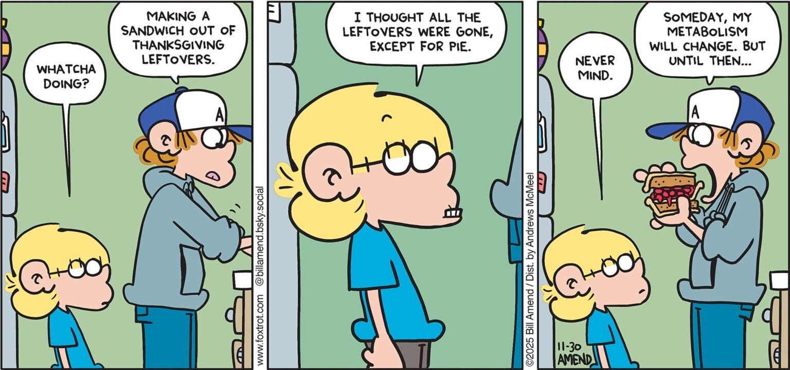 2025 | FoxTrot Comics by Bill Amend