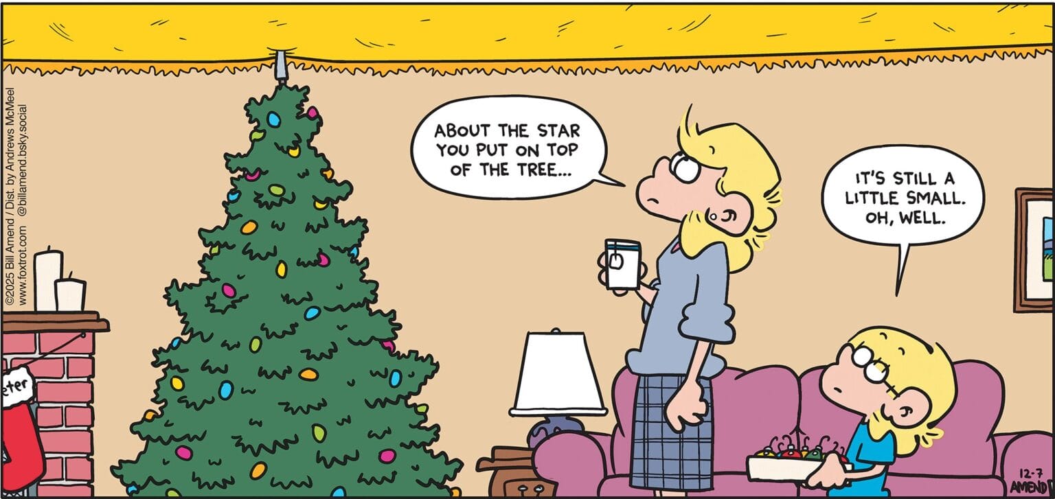 Twinkle Twinkle Little Star | FoxTrot Comics by Bill Amend
