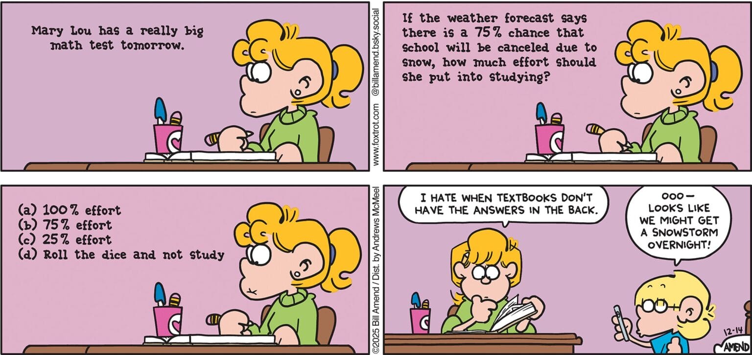 FoxTrot Comics by Bill Amend
